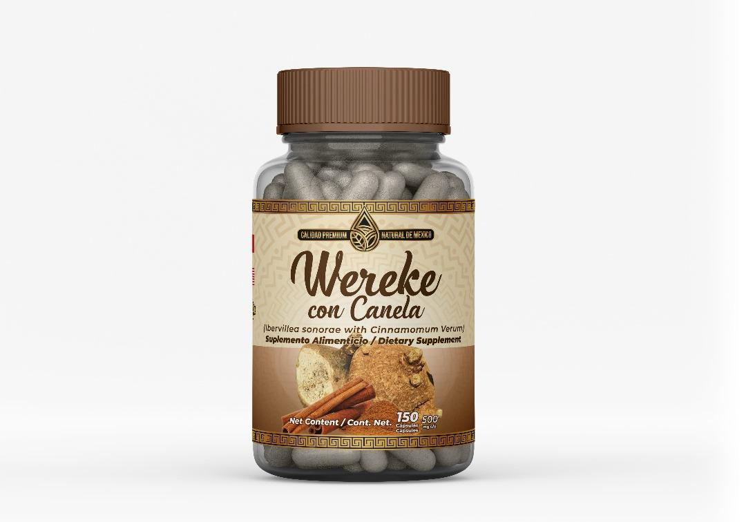 Wereke con Canela capsulas (Presentación Nueva) – Natural de Mexico Oficial